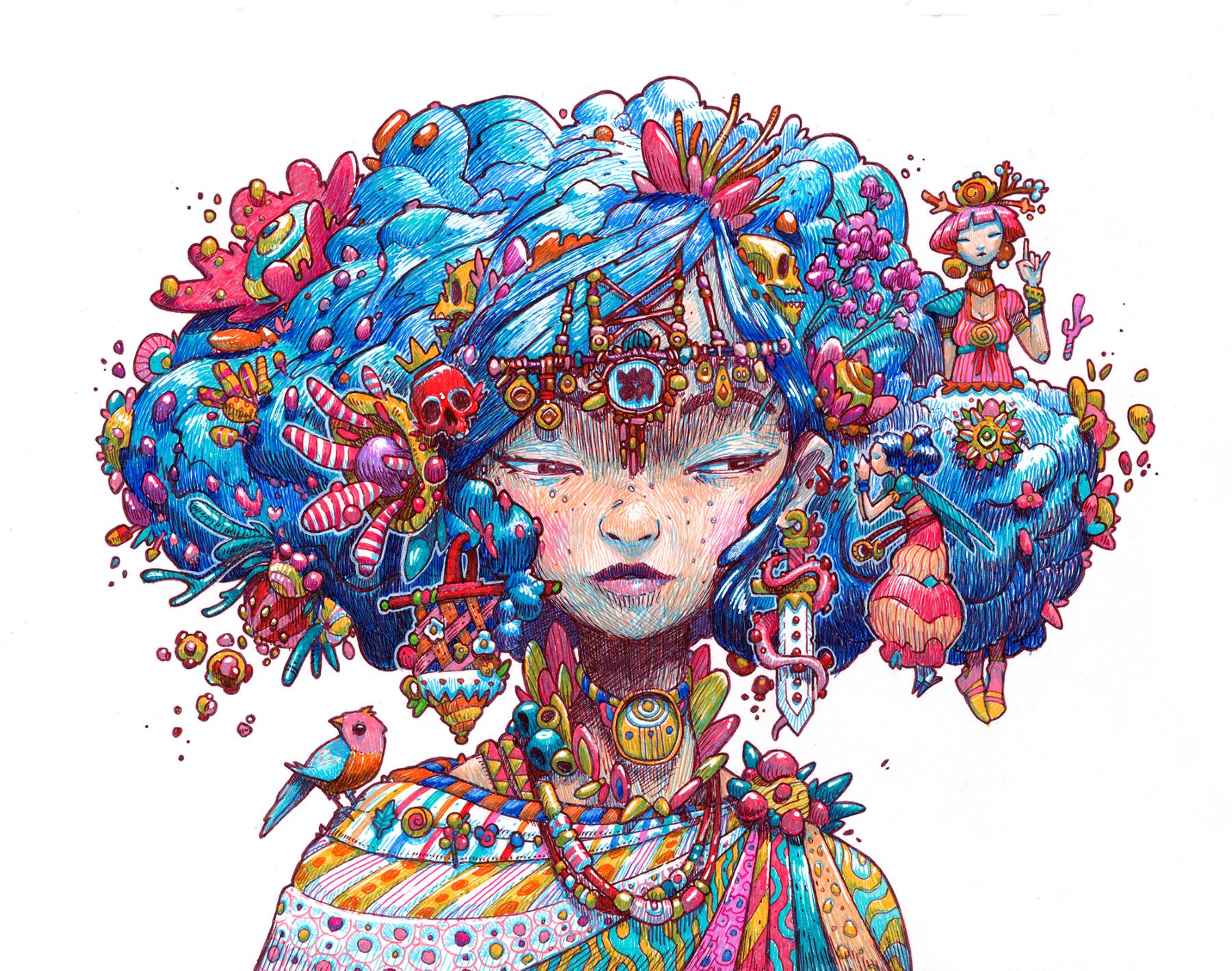 Moon - Drizzle & 365 Squares - Editions Caurette